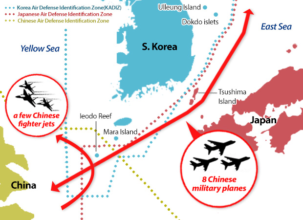 War News Updates: Chinese Warplanes Cross Into The Korea Strait ...