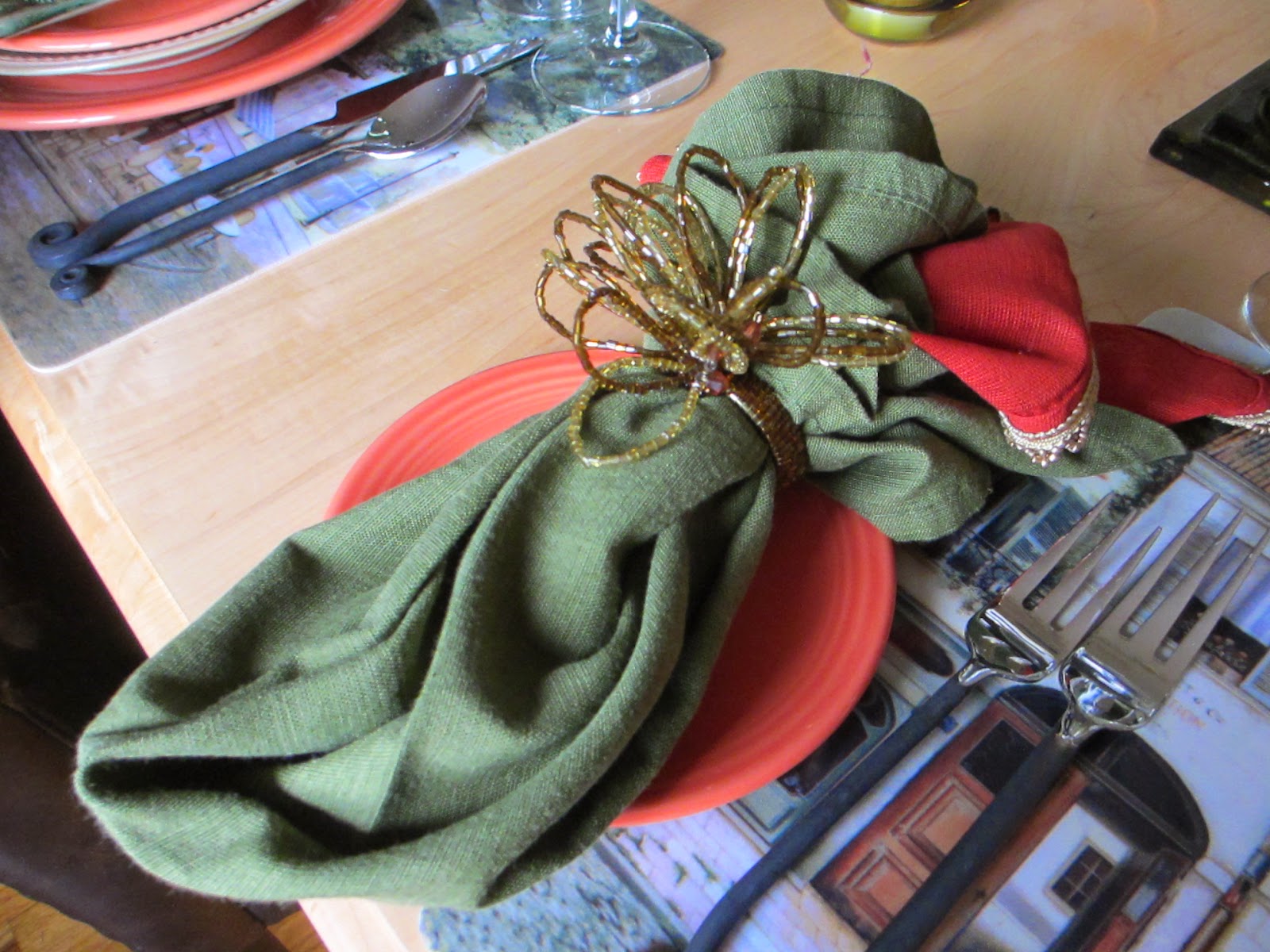 The Welcomed Guest: Persimmon Fiesta Table