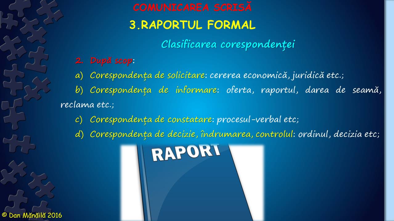 PROFU ECONOMIST: COMUNICAREA SCRISA (3)