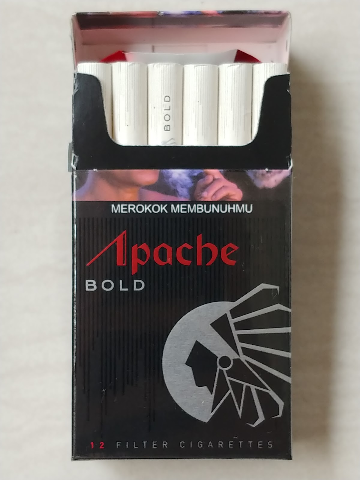 Apache Bold isi 12 dan 16 Batang, SKM Medium Tar Pertama Dengan ...