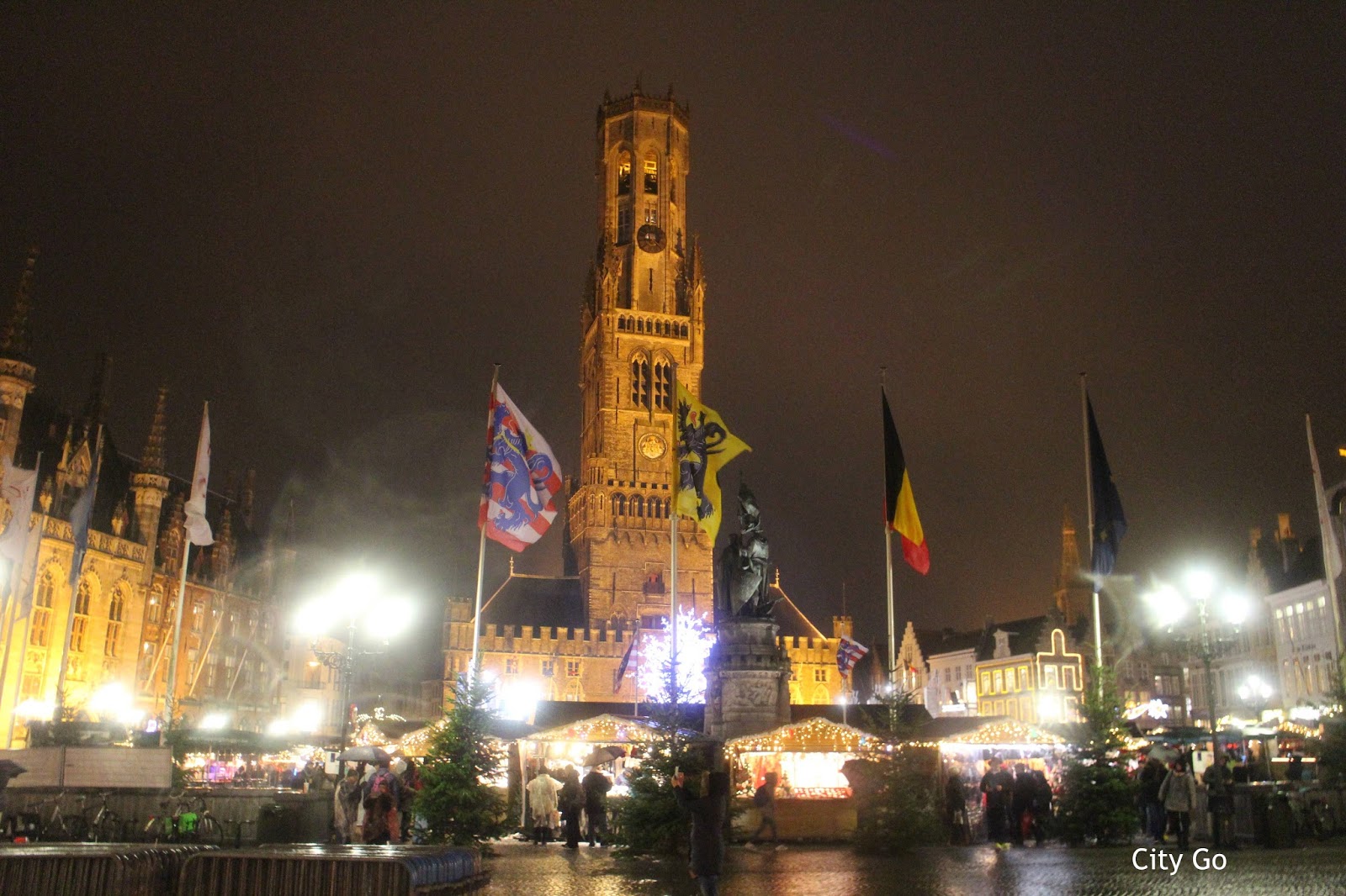 Bruges Belfry and the Cloth Hall, Belgium