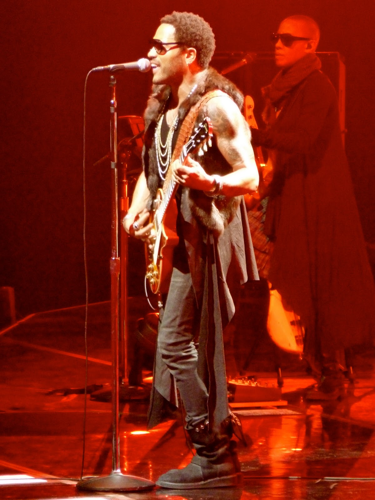 Eric MADELON: Le Bercy 2011 de Lenny Kravitz : les photos