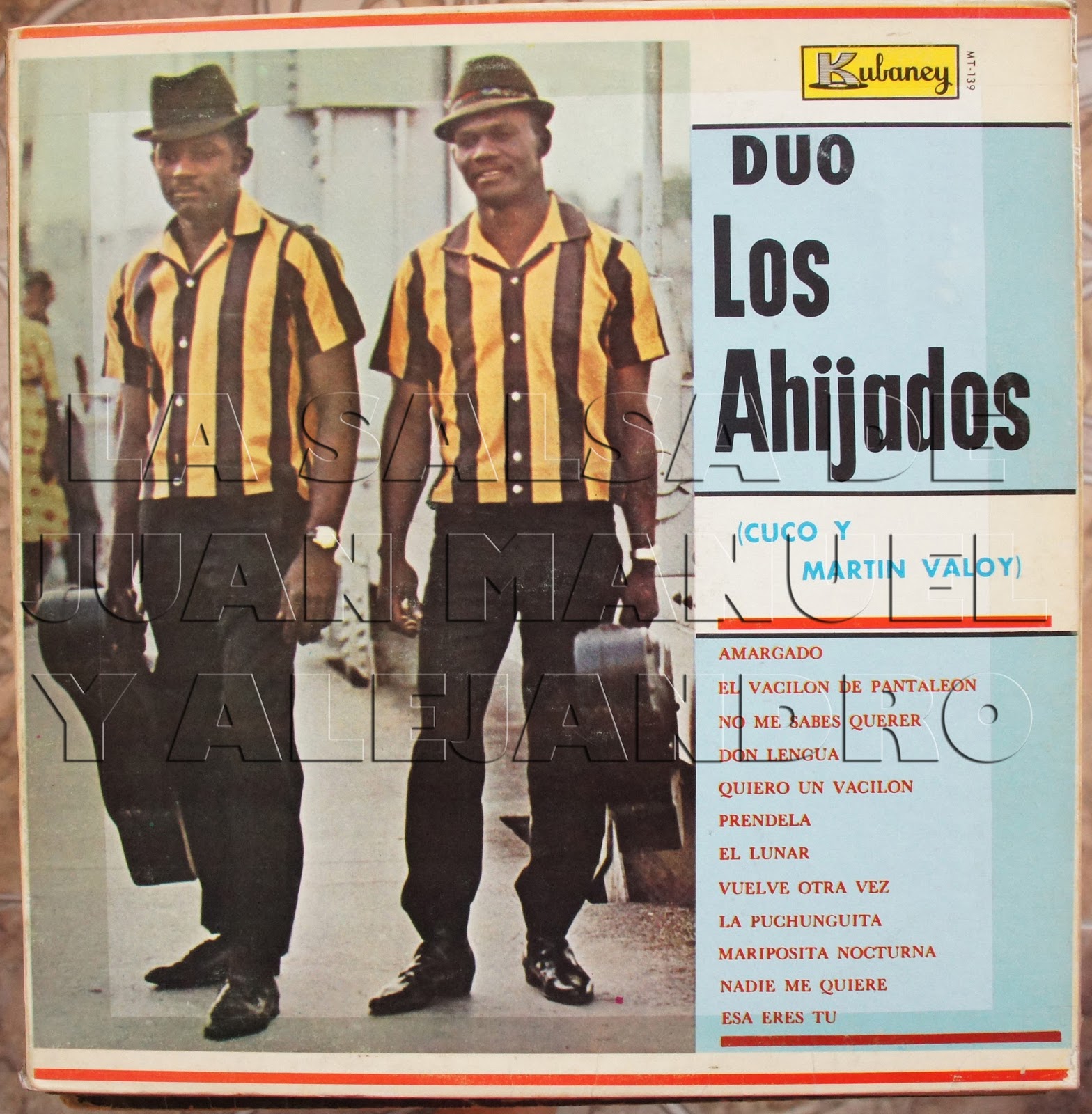 LA SALSA DE JUAN MANUEL Y ALEJANDRO ® : DUO LOS AHIJADOS . CUCO MARTIN ...