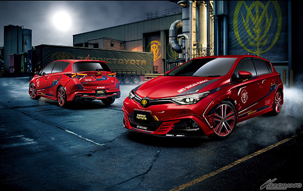 GUNDAM GUY: [Zeonic Toyota] Char Aznable x Toyota: MS-186H-CH "Auris ...