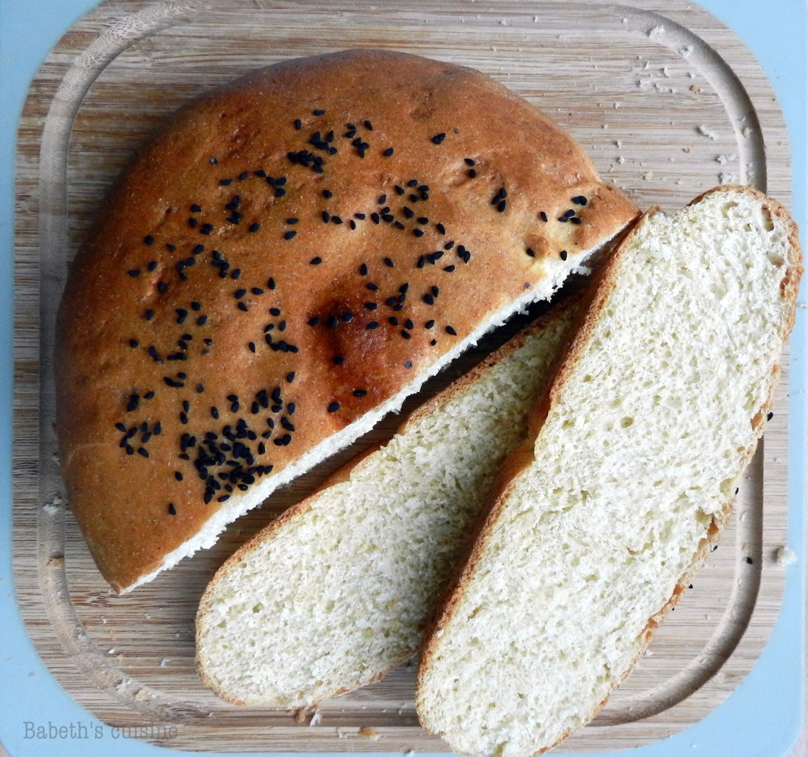 Babeth's cuisine: Un pain....juste un pain....