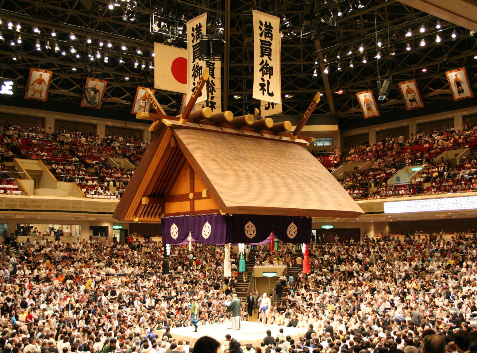 Having fun in Japan!: Sumo Tournament