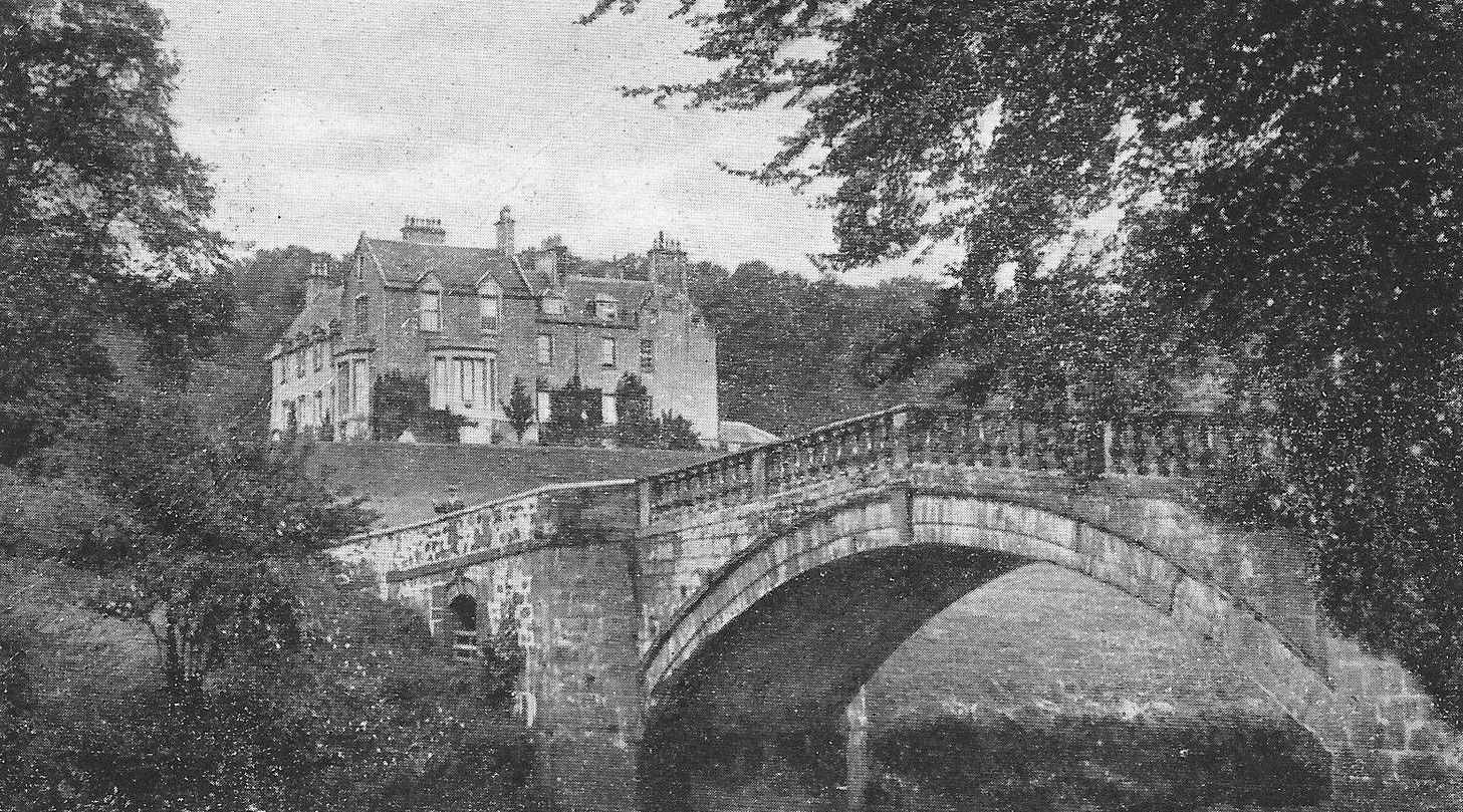 Tour Scotland: Old Photograph Bargany House Scotland