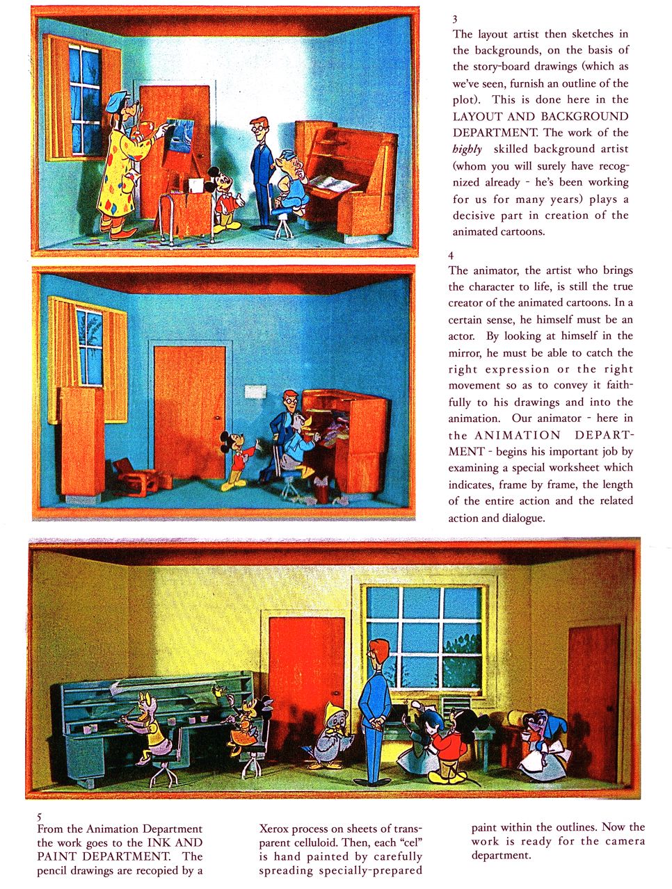 Disney History: Mickey's Tour of the Walt Disney Animation Department