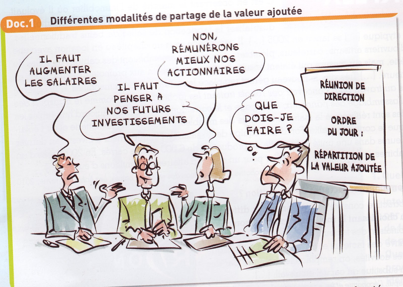 Les SES à l'honneur en 1ère ES: Le partage de la valeur ajoutée Les SES à l'honneur en 1ère ES: Le partage de la valeur ajoutée