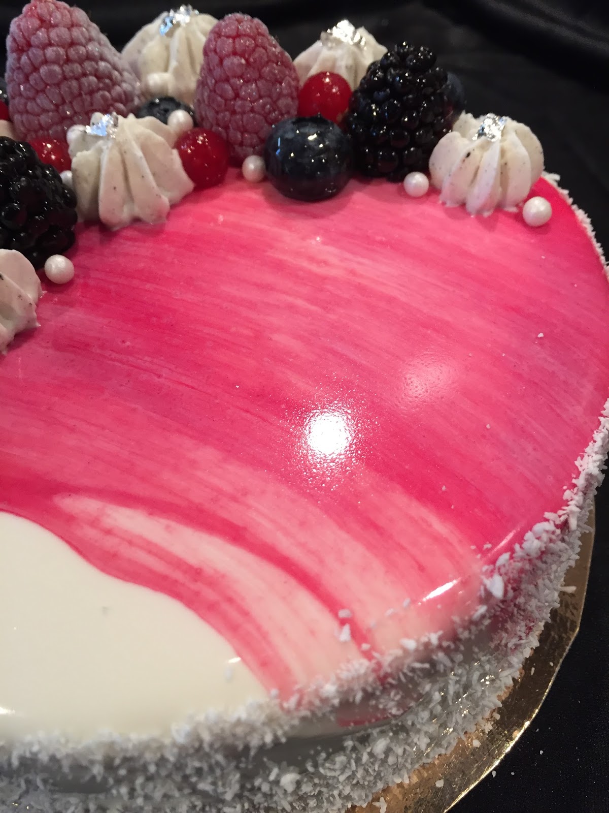 Entremets Fruits Rouges