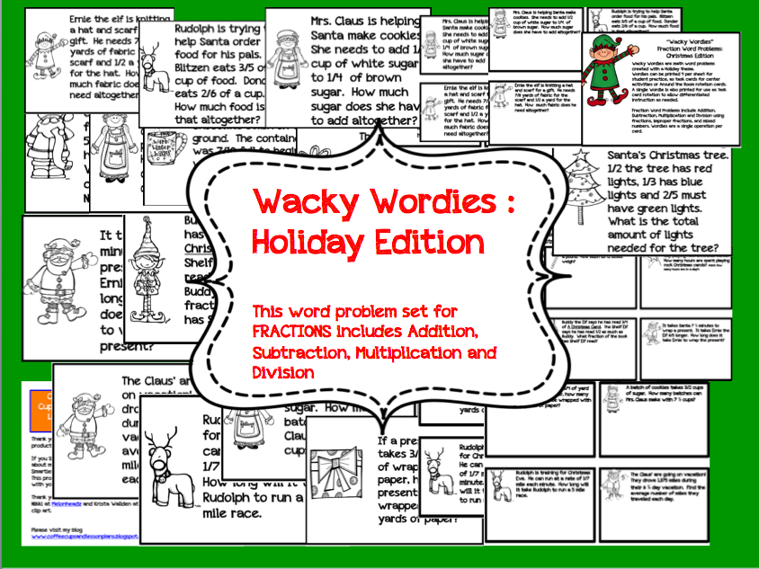 Fraction Action Fun with Friends! - Coffee Cups and Lesson Plans