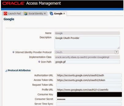 Oracle WebCenter Blog by Javier Dúctor: Integrating OAM 11g with Google Authentication
