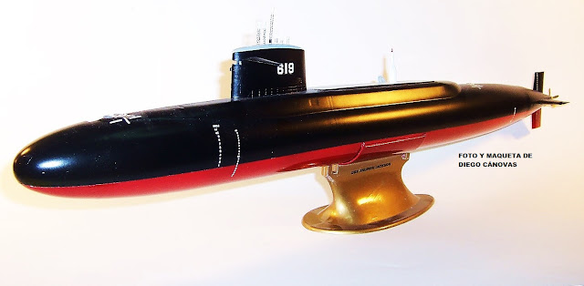 Maquetasdiego: ⚓️👉 USS ANDREW JACKSON SSBN 619 | SUBMARINO NUCLEAR ...
