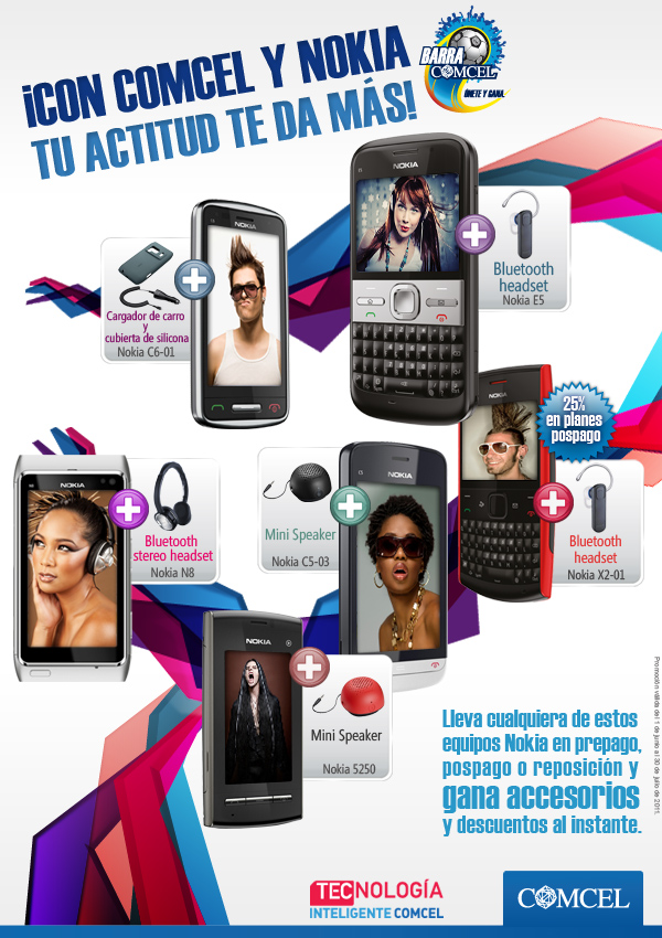 varios..: Afiches Comcel