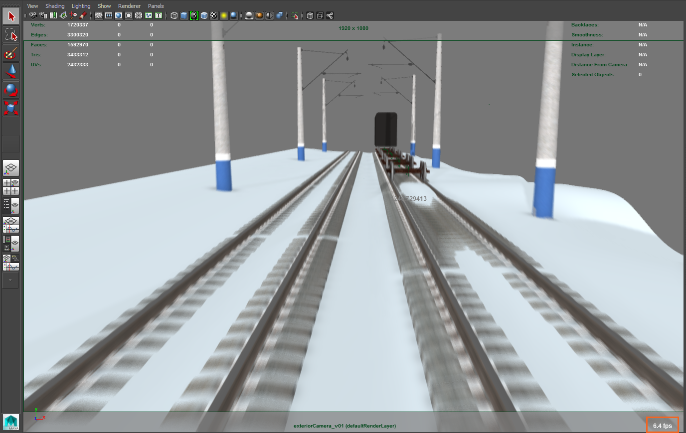 n:PhysX: Autodesk Maya 2015 и функции с GPU ускорением