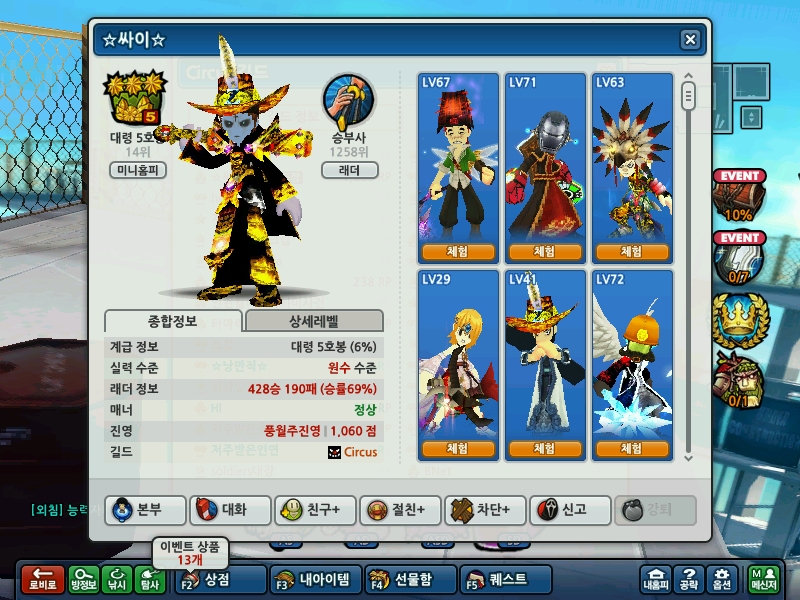Pangkat Tertinggi di Lost Saga Korea ( Screenshot ) ~ Diesfiera