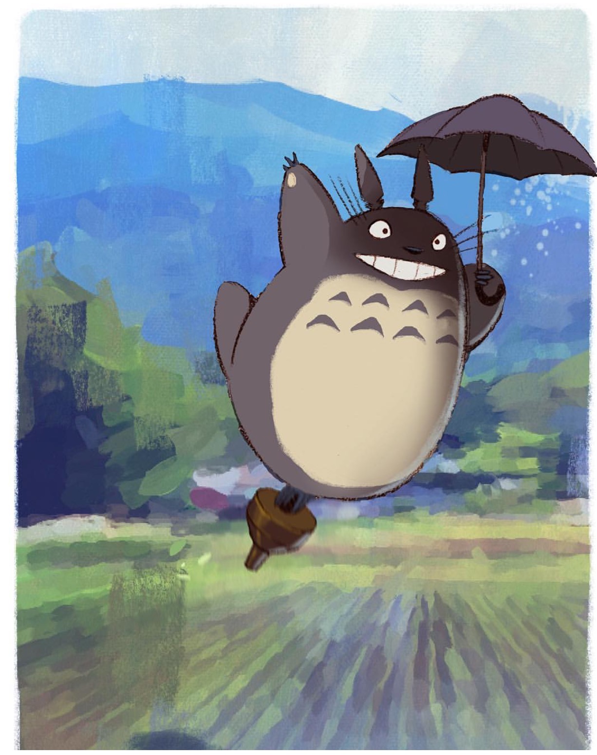 desdemimundo: Cosas Varias 2170 - TOTORO por JANDRO GONZÁLEZ