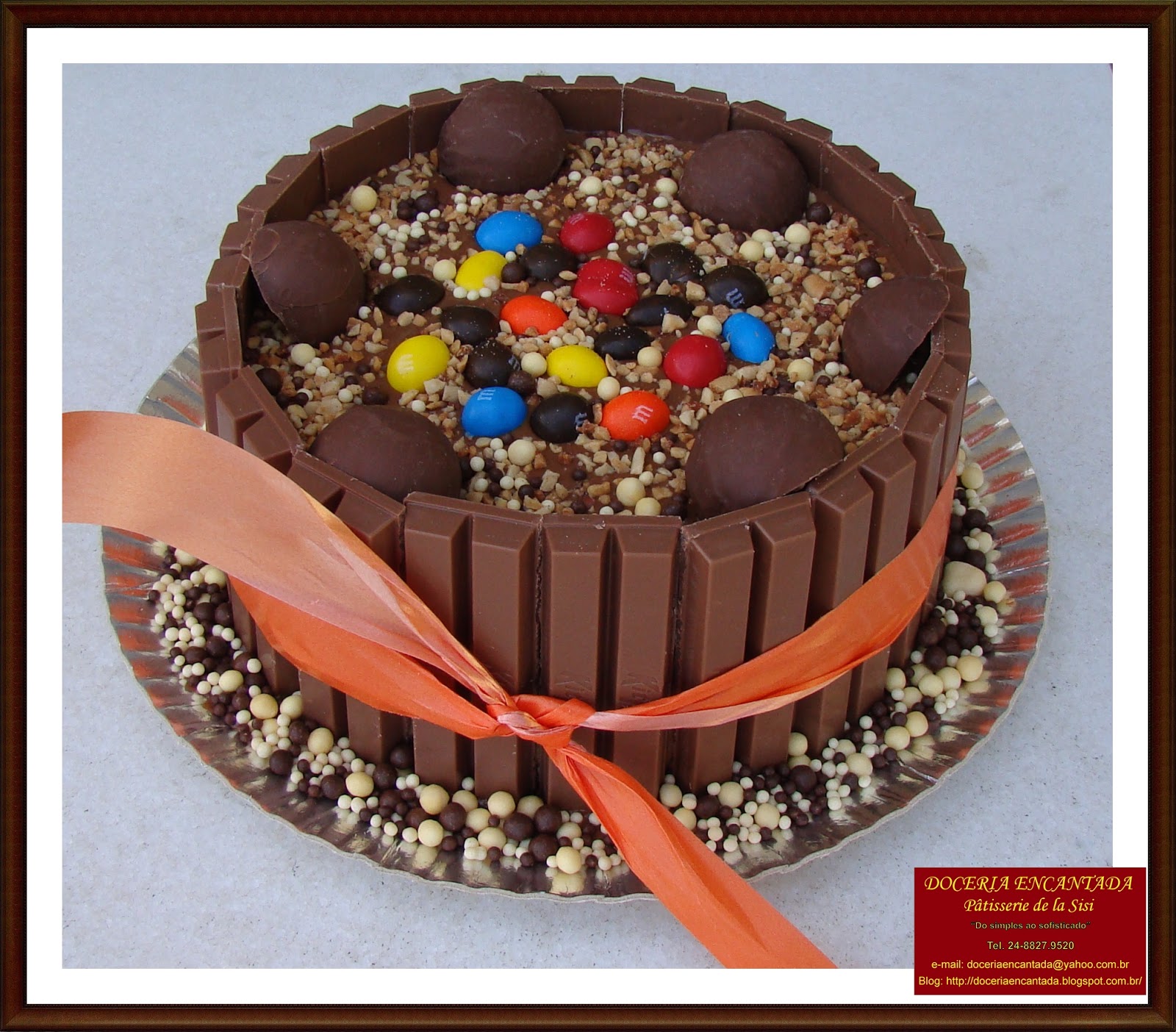 DOCERIA ENCANTADA Pâtisserie de la Sisi: Tortas Kit kat