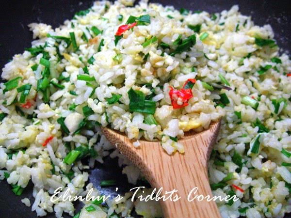 Elinluv's Tidbits Corner: Fried Rice With Spring Onions