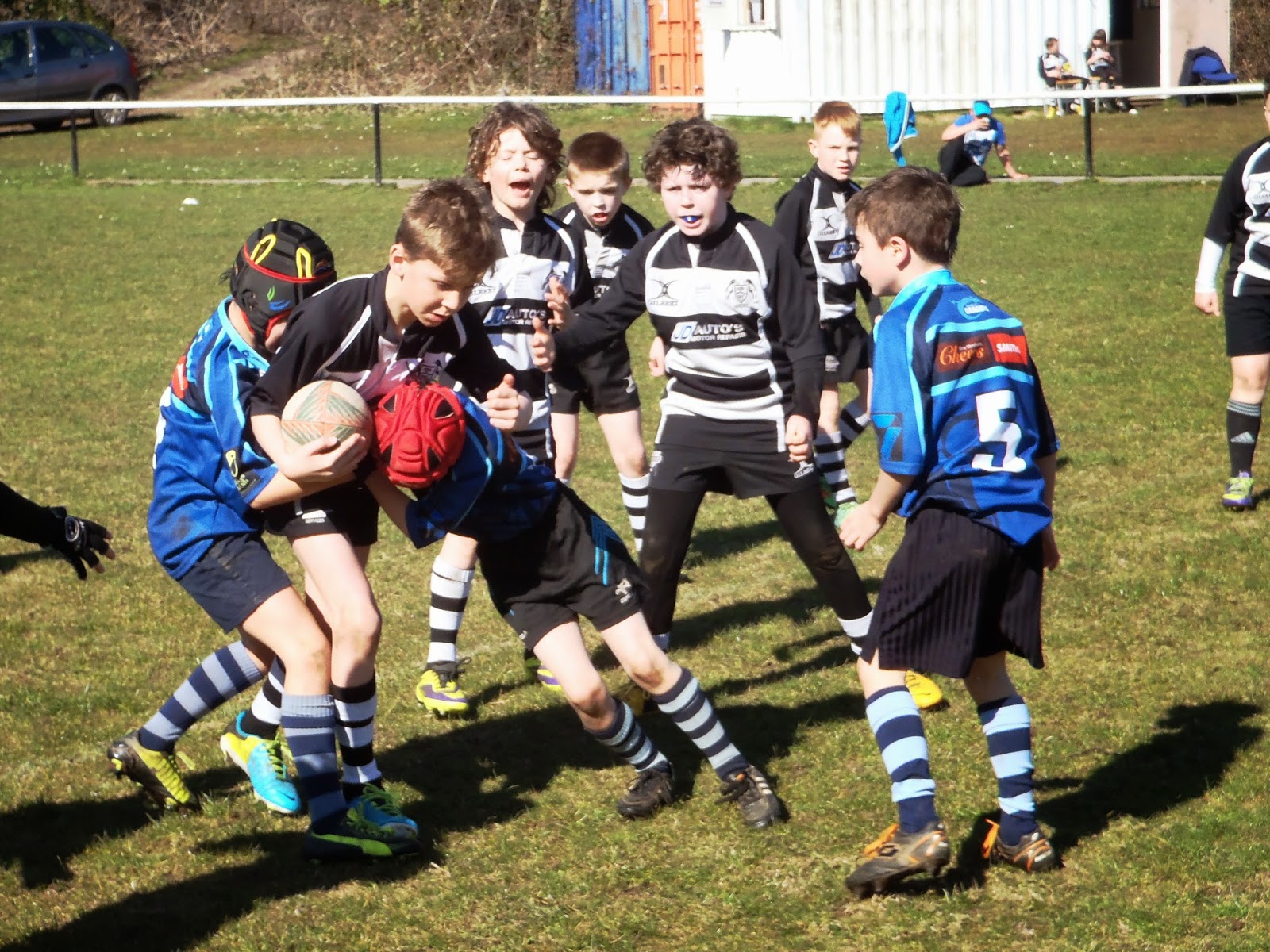 Mumbles Dragons Under 11's Rugby Team: Dargons V Vardre (Away) 16/03/14