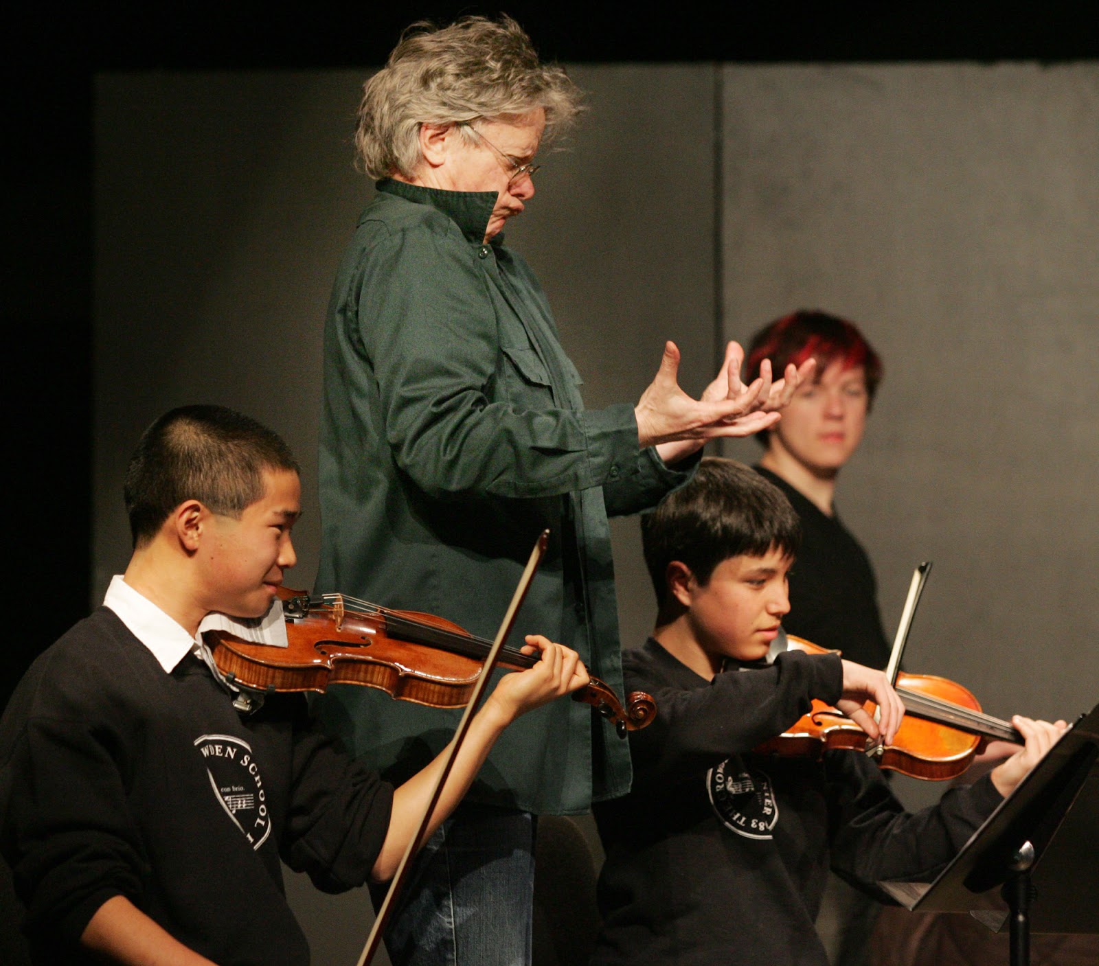 Story By Doug Oakley: Kronos Quartet Leads Young Berkeley Musicians in Workshop