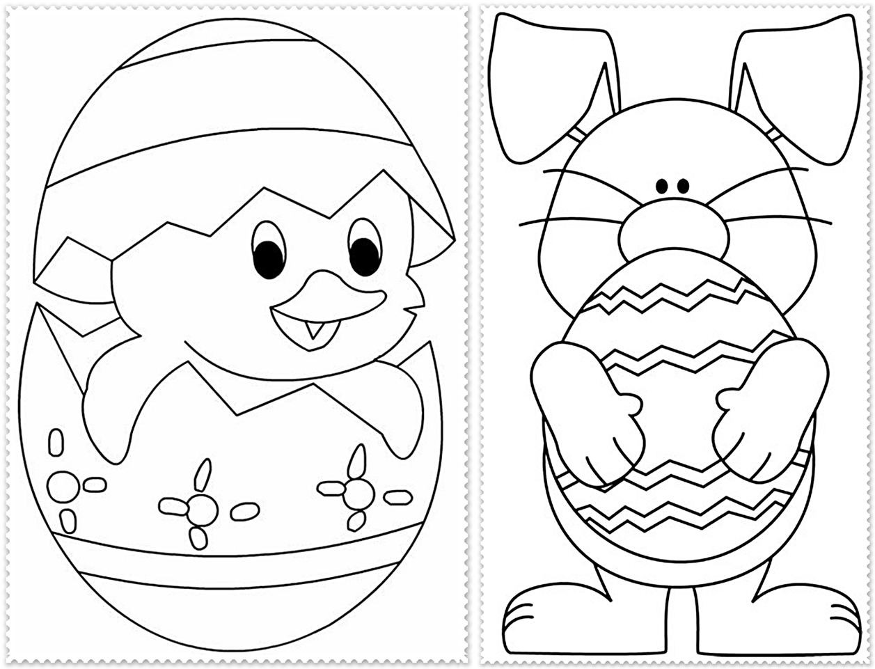 MENTŐÖTLET - kreáció, újrahasznosítás: Húsvéti kifestő sablonok