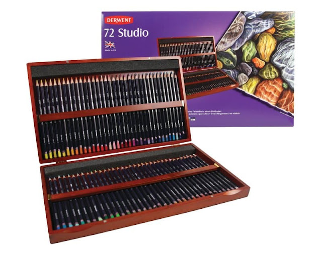 Derwent Studio review - a set of 24 colours | Artistic Blog - learn how ...