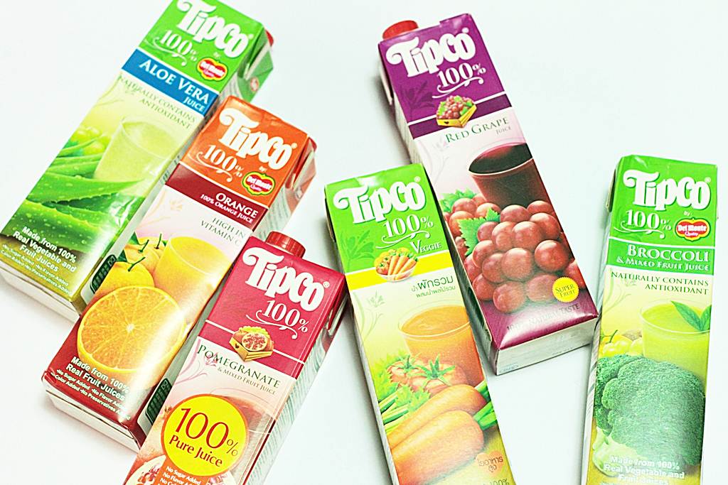 Tipco: Rainbow of Healthy 100% Juices | The Mommist