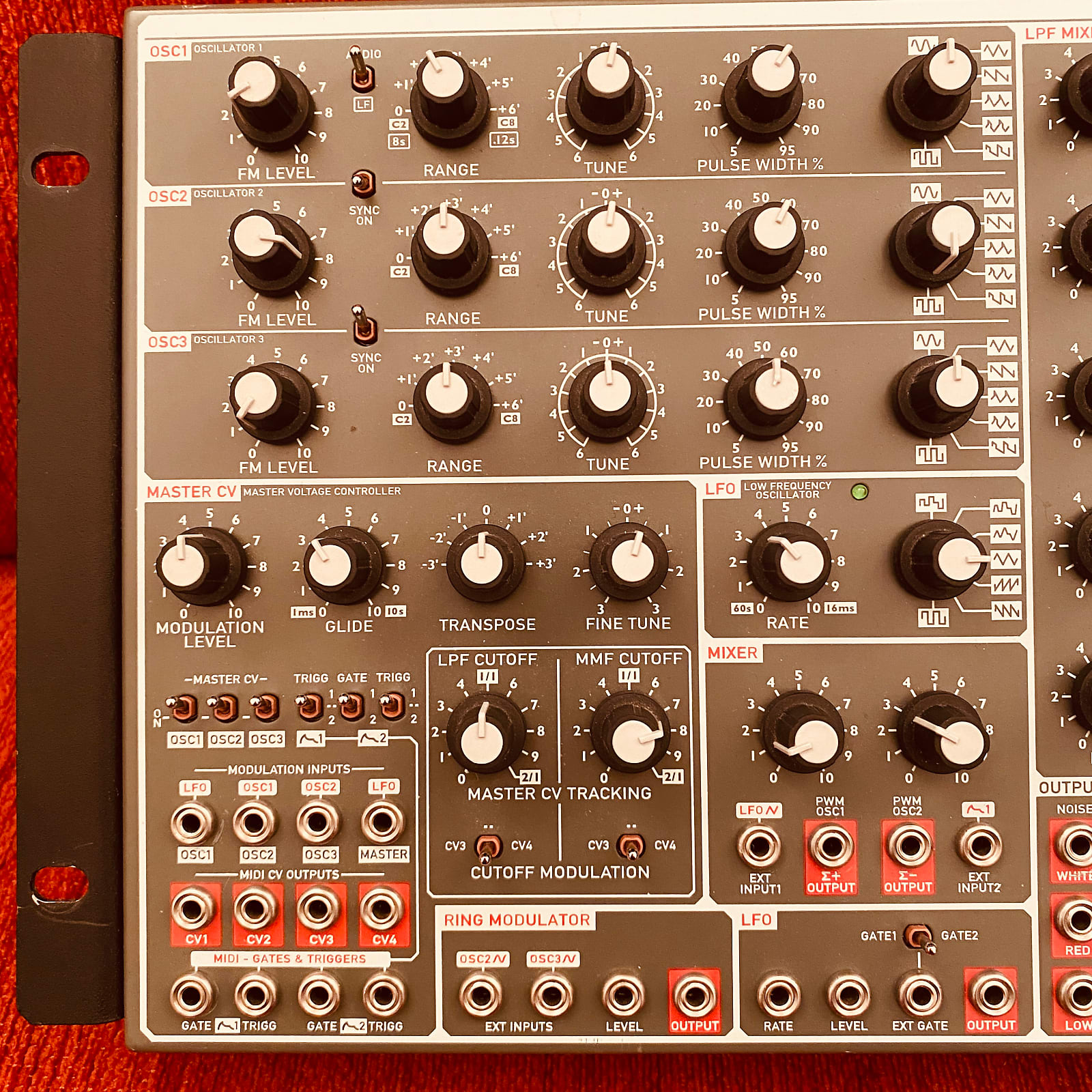 MATRIXSYNTH: Cwejman S1 Mk2 2004 Battleship Grey Semi Modular Analog ...