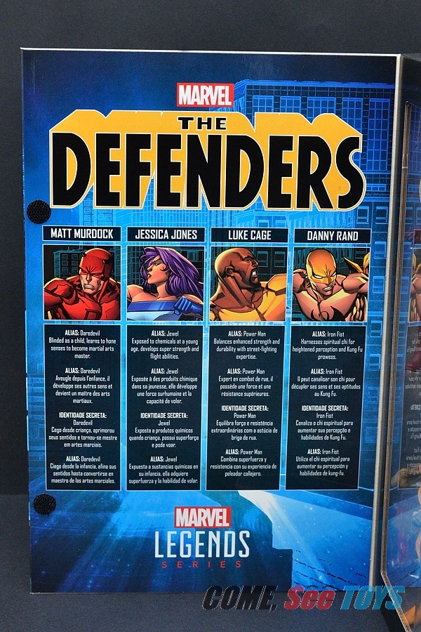 Come, See Toys: Marvel Legends Series The Defenders Boxset - Daredevil ...