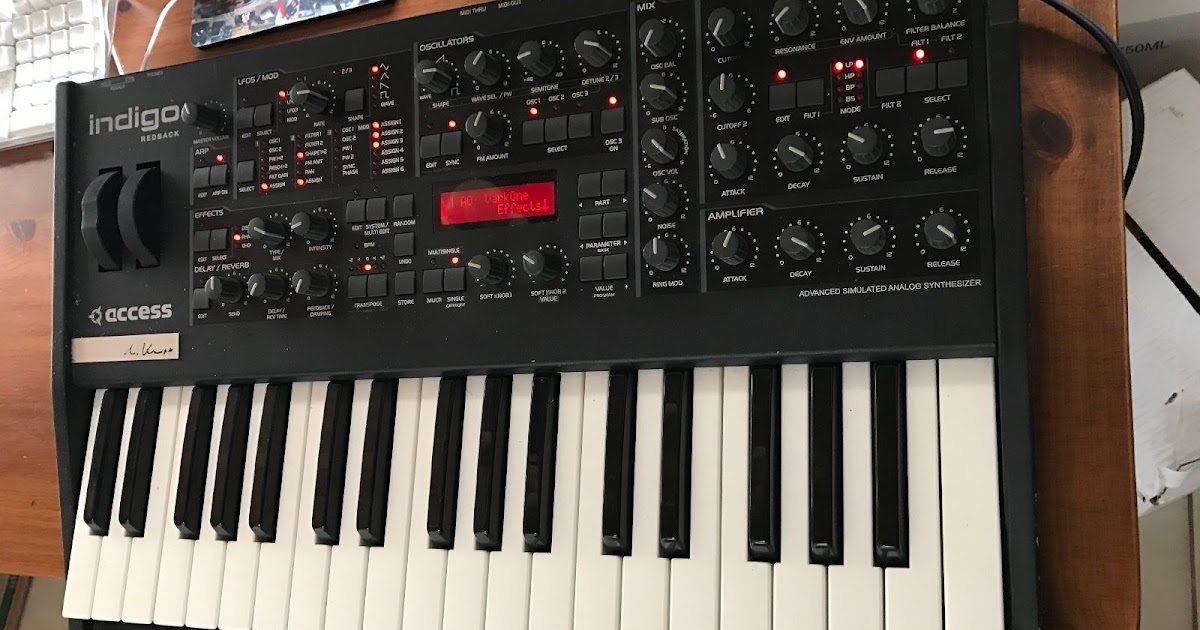 MATRIXSYNTH: Access Virus Indigo Keyboard Synthesizer