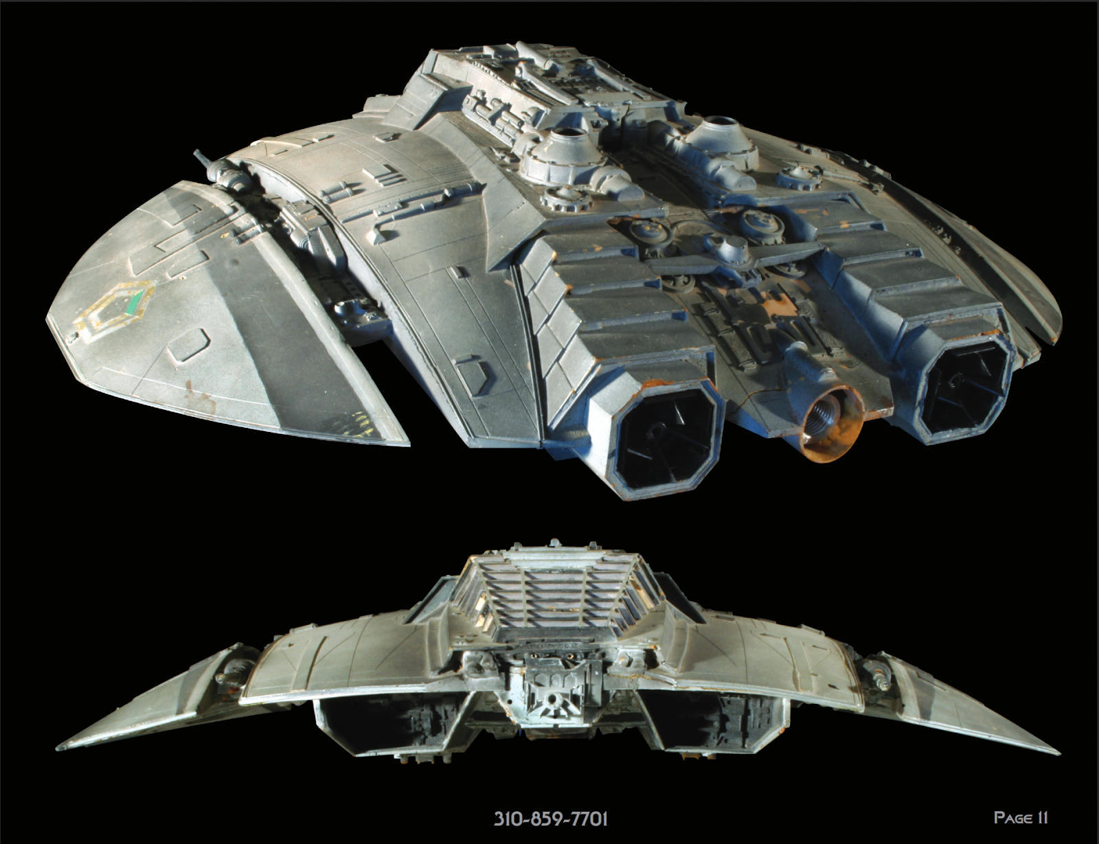 Dave's Model Workshop: Incredible original 1970s filming miniatures ...