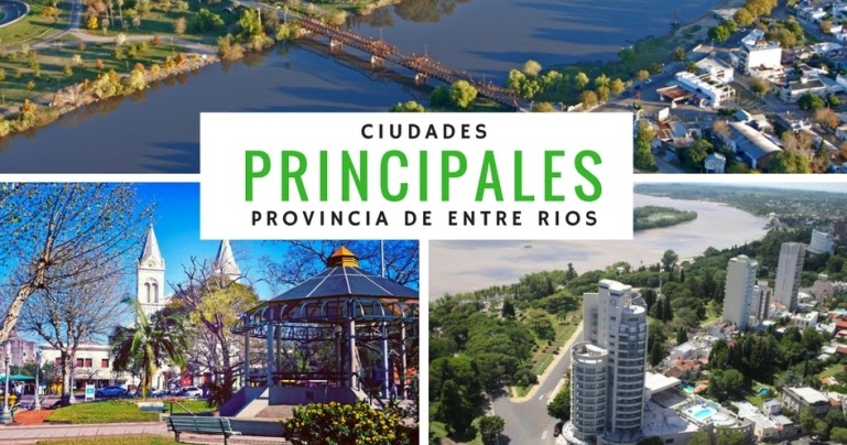 Ciudades Principales Provincia de Entre Ríos