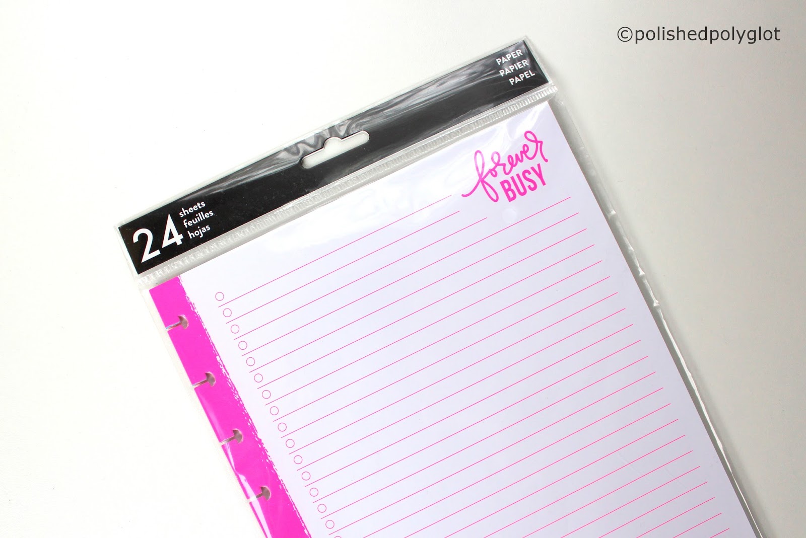 Stationary │ New Happy Planner Stickers and Accessories / Polished Polyglot