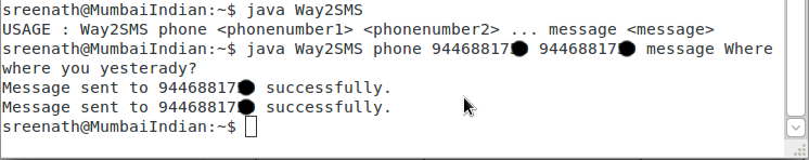 Fun With JAVA: Unofficial Way2Sms API Using JAVA To Send Free SMS