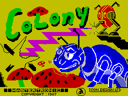 Super Adventures in Gaming: Colony (ZX Spectrum)
