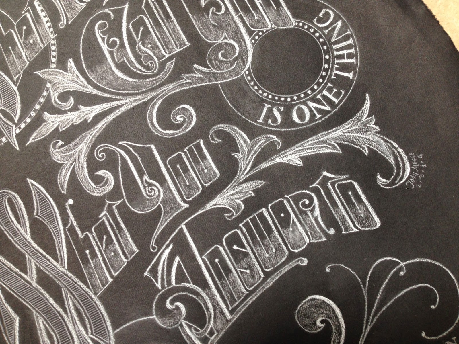 Mil Plumas Calligraphy: Call & Response