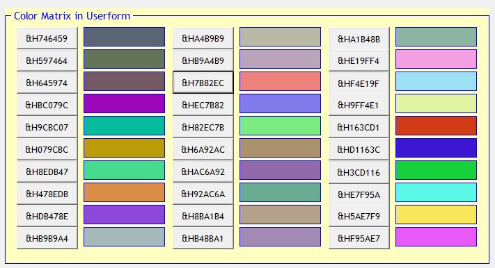 Komunitas Software: Back Color Userform
