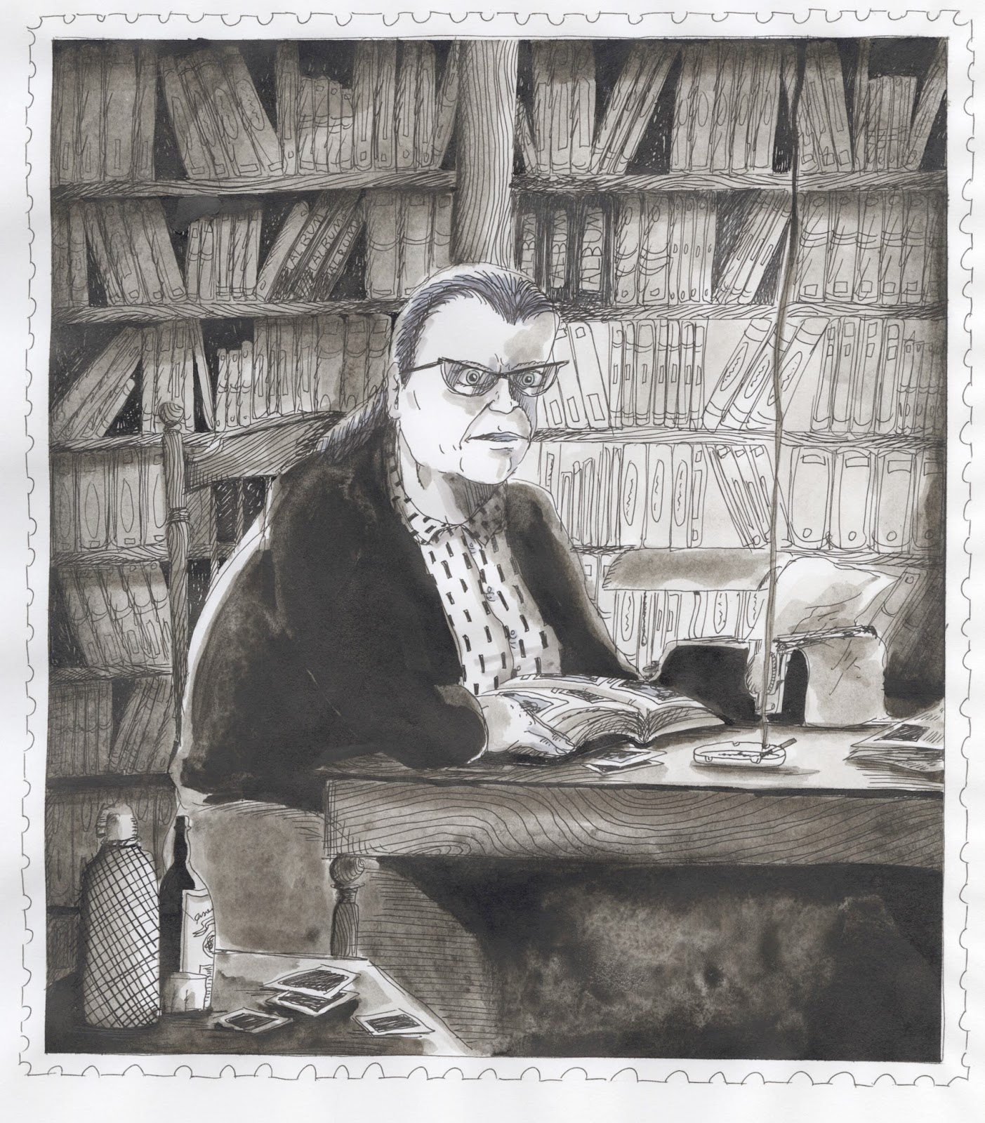 T E D D I L U C I A: The Shirley Jackson Project: Comics Inspired by ...