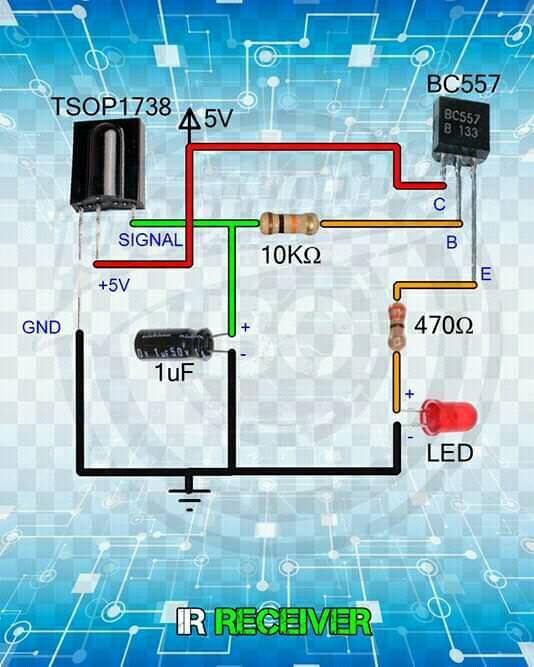 Receptor IR simples | InfoMaisTronica
