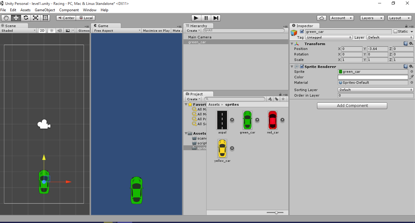MEMBUAT GAME 2D DENGAN UNITY - CATATAN ERWIN