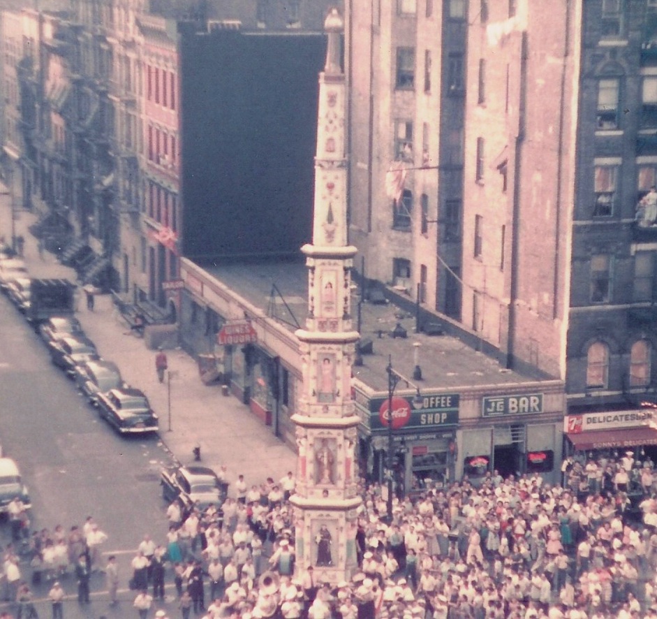 H A R L E M + B E S P O K E: ☞ REMEMBER: The East Harlem Giglio c. 1955