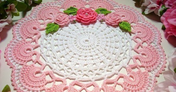 Crochet: Doilies WITH ROSES