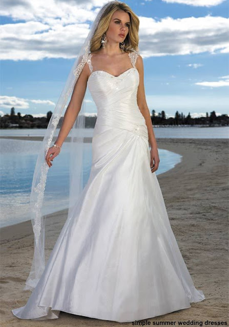 Best Simple Summer Wedding Dresses 2015