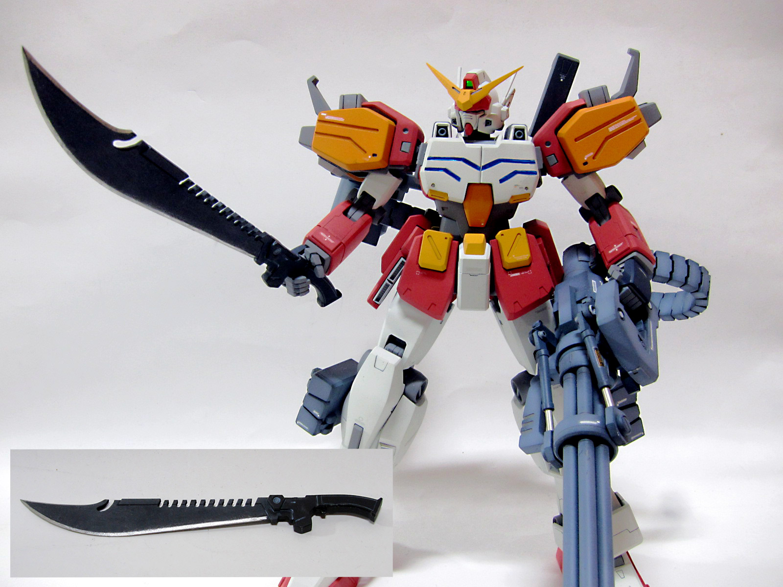 GUNDAM GUY: 1/100 XXXG-01H Gundam Heavyarms [EW] - Custom Build