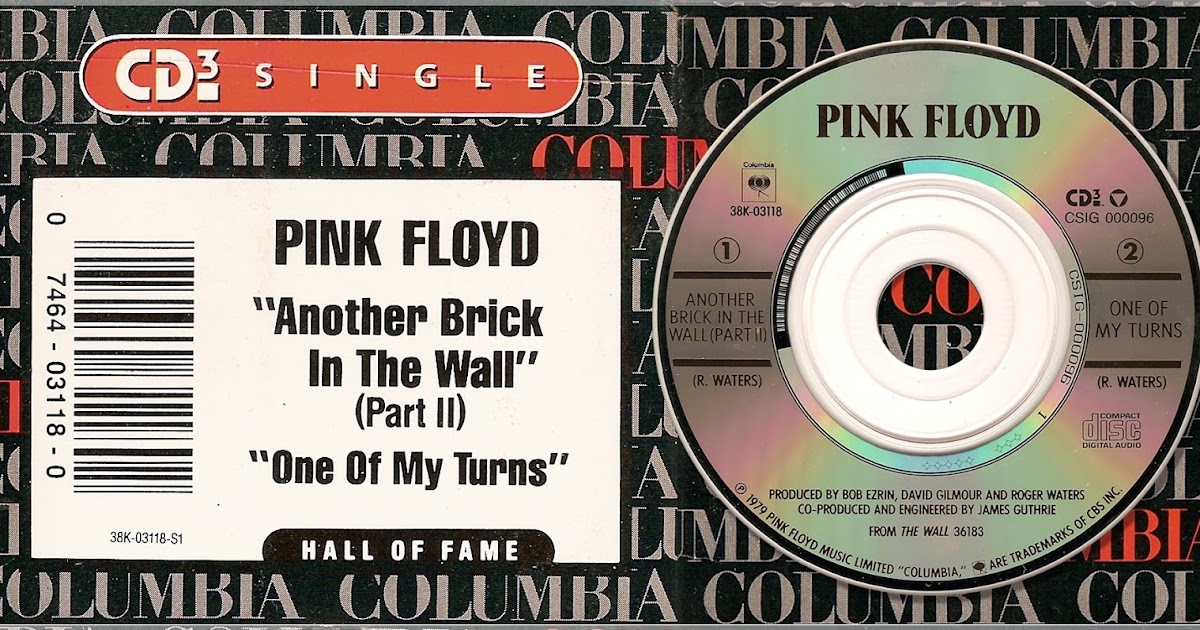 Pink Floyd Ilustrado: 1988 Another Brick In The Wall (Part II) - Single CD3