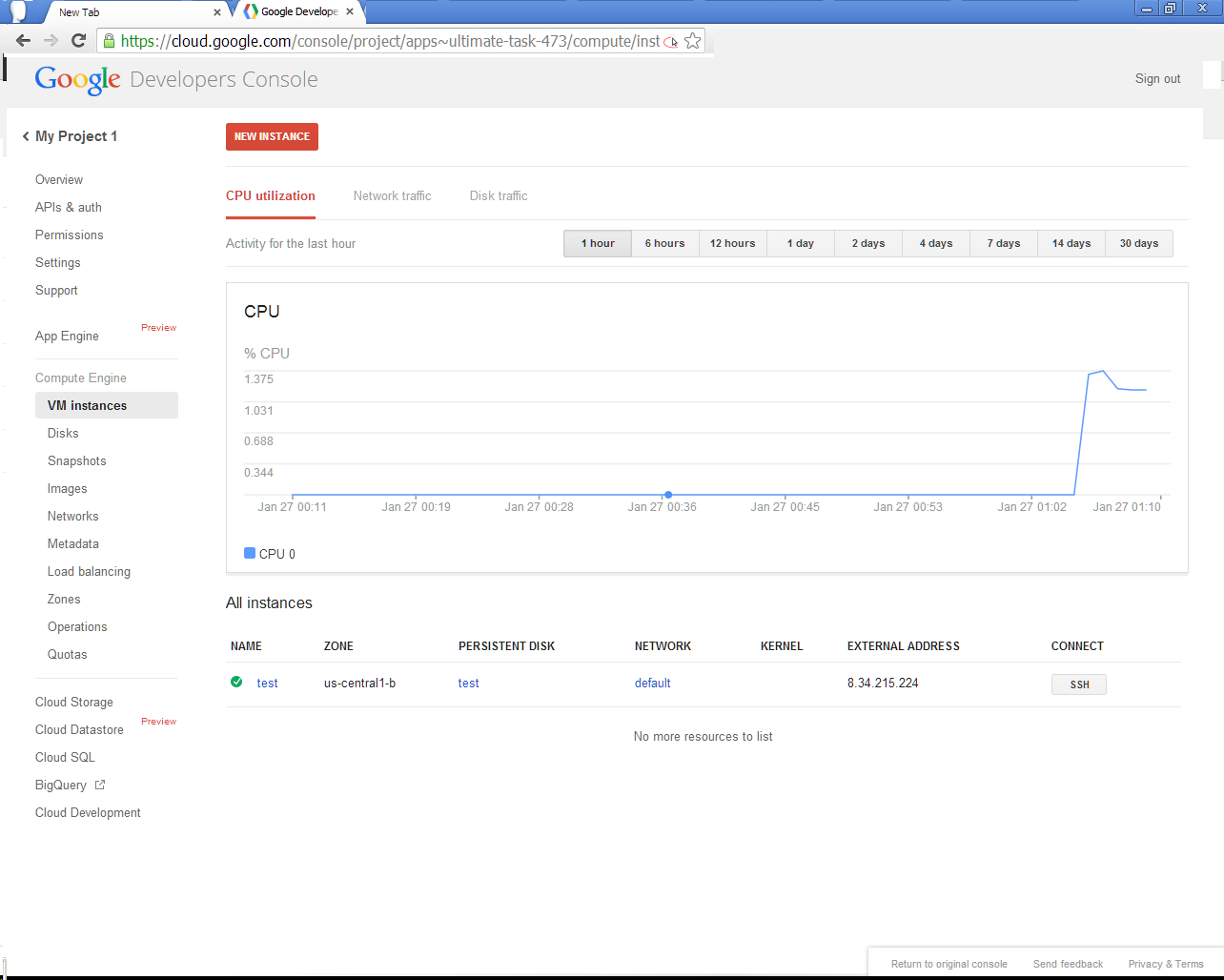 The Systems Engineer organized chaos: Google Compute Engine Console The Systems Engineer organized chaos: Google Compute Engine Console