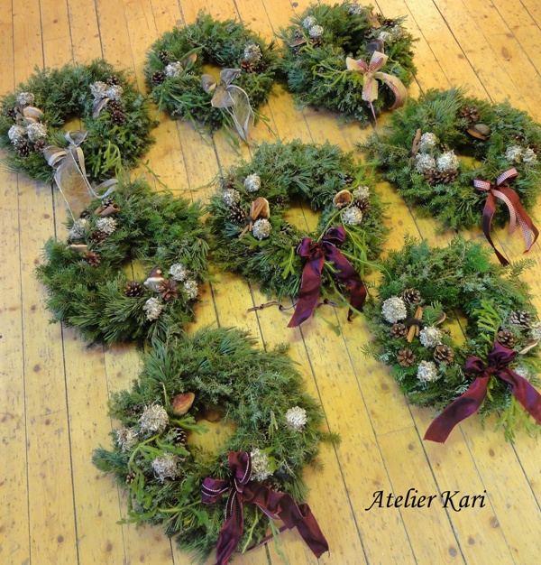 Atelier Kari naturdekorasjoner og kranser: 2018 Atelier Kari naturdekorasjoner og kranser: 2018