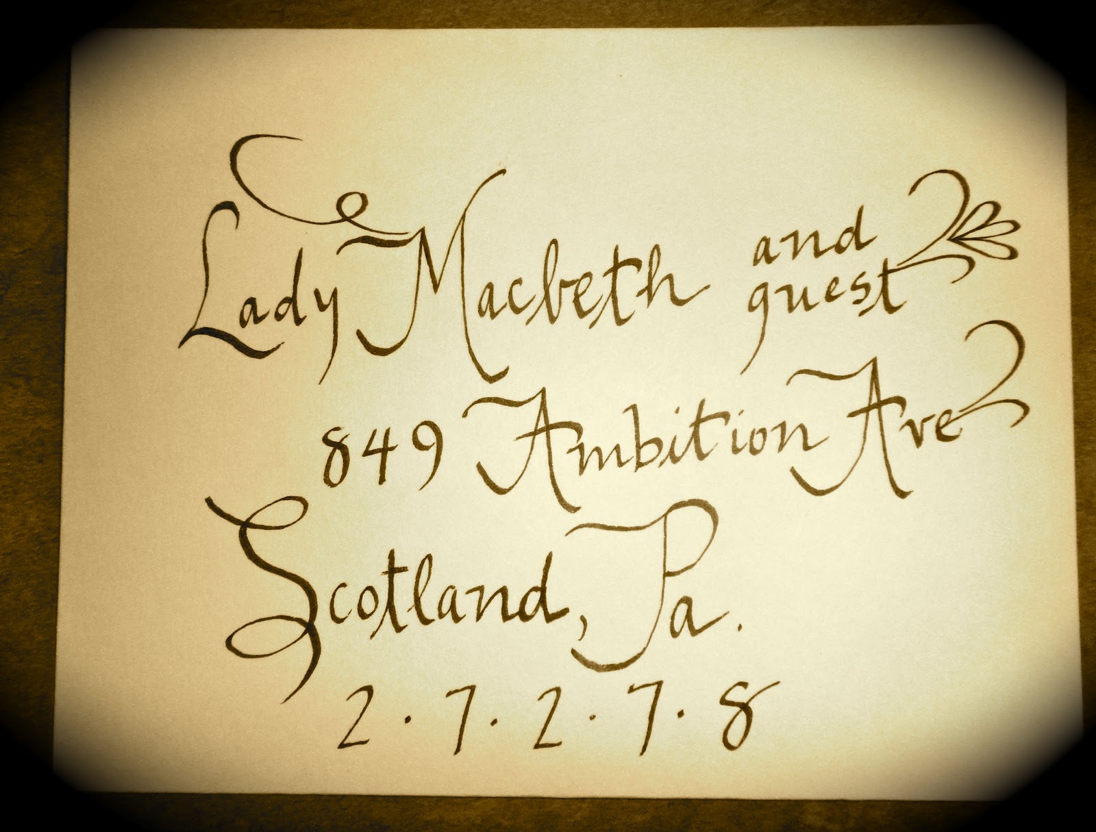 Heppic Inks: Shakespeare Font