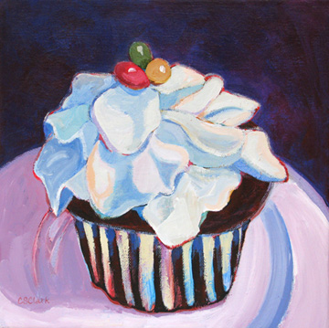 Contemporary Artists of Oregon: "Cupcake Crazy," contemporary still ...